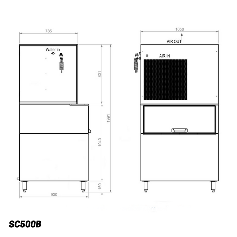 SC Series Ice Cuber | Stuart Ice Makers – Heatlie BBQs